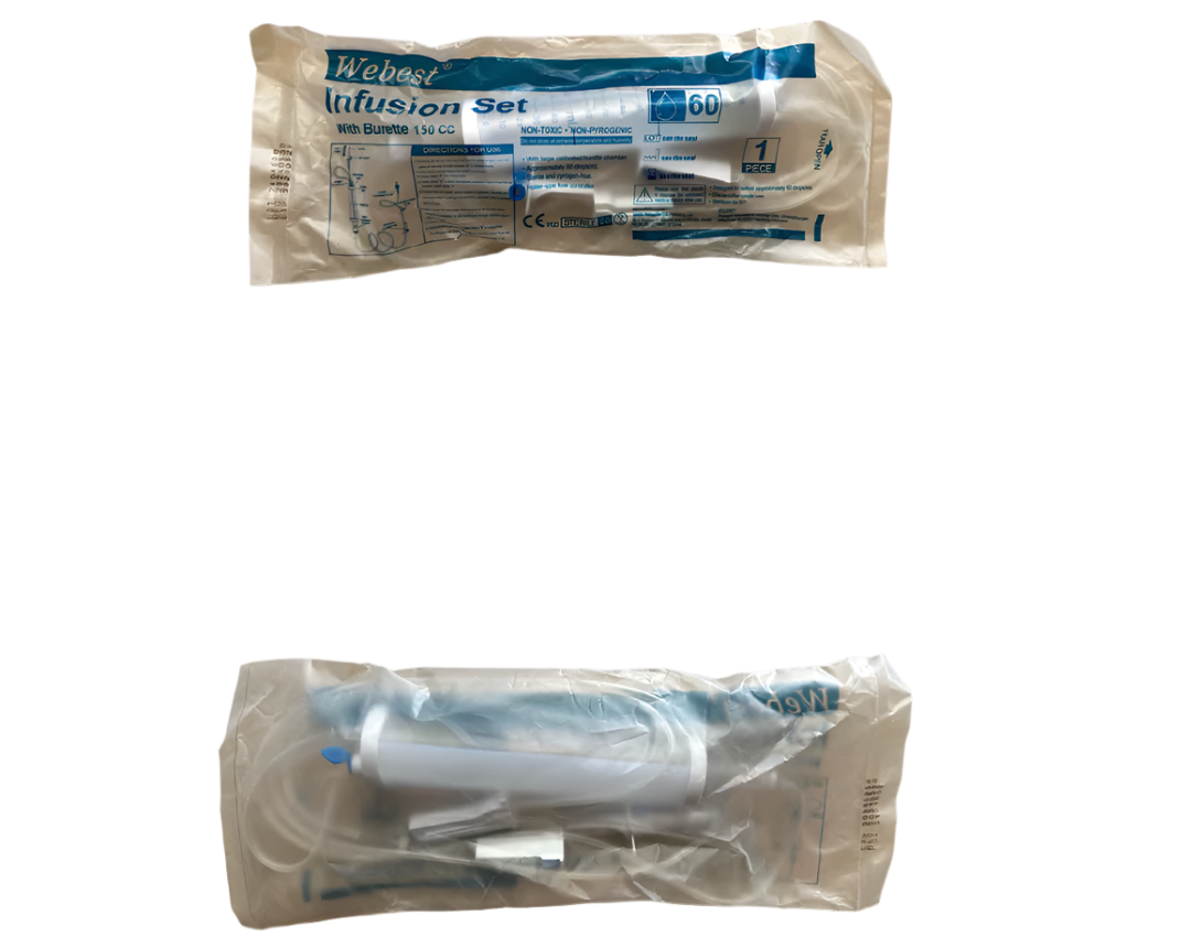 Buretrol Infusion Set 150ml(10's) From 333.5 @Josec Supplies