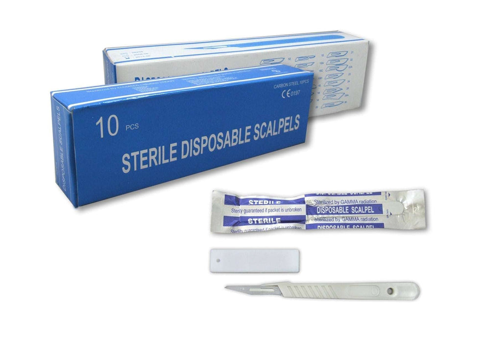 Disposable Sterile Scalpel Blade and Handle From 35.65 @Josec Supplies