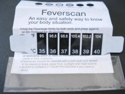 Disposable Thermometer - Feverscan(100's) From 393.3 @Josec Supplies