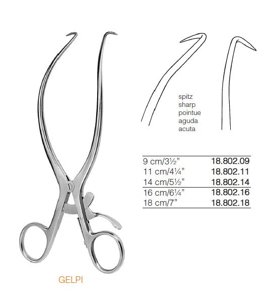Gelpi Perineal Retractor From 0.0 @Josec Supplies
