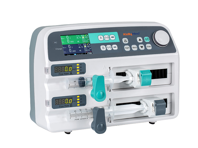 Dual Channel Syringe Pump - KL-702 From 19796.1 @Josec Supplies