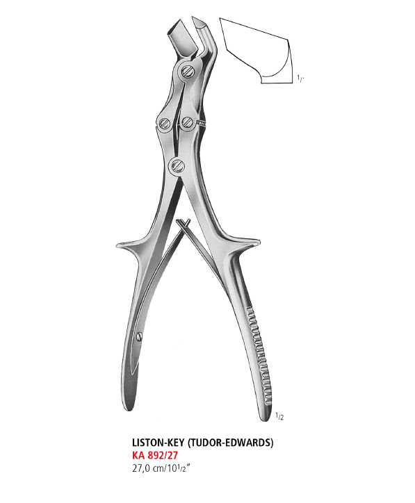 Liston-Key (Tudor-Edwards) Bone Cutting Forceps From 0.0 @Josec Supplies