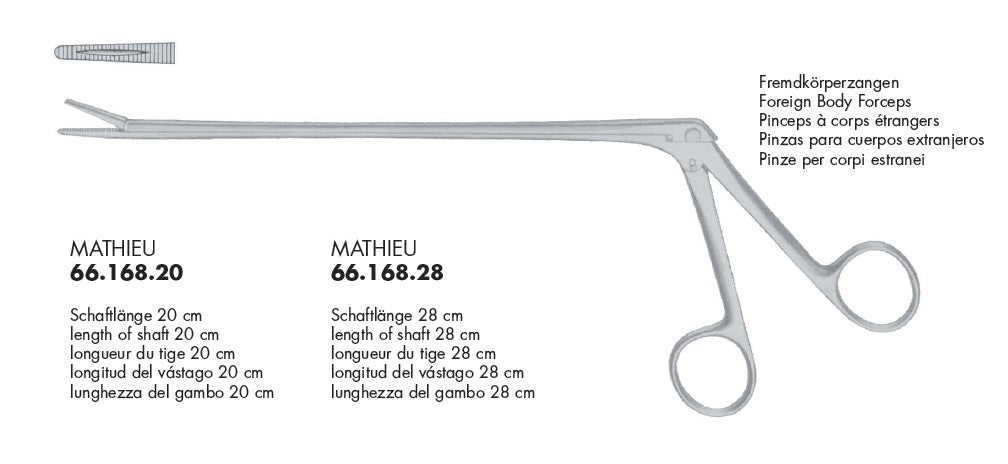 Mathieu Foreign Body Forceps From 0.0 @Josec Supplies