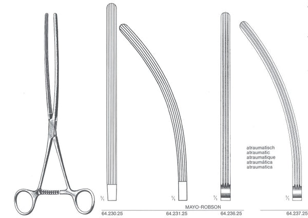 Mayo Robson Intestinal Forceps From 0.0 @Josec Supplies