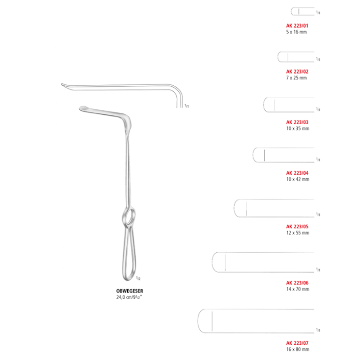 Obwegeser Soft Tissue Retractor Up From 0.0 @Josec Supplies