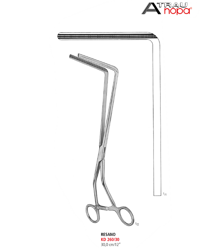 Resano Atraumatic Rectal Clamp From 0.0 @Josec Supplies